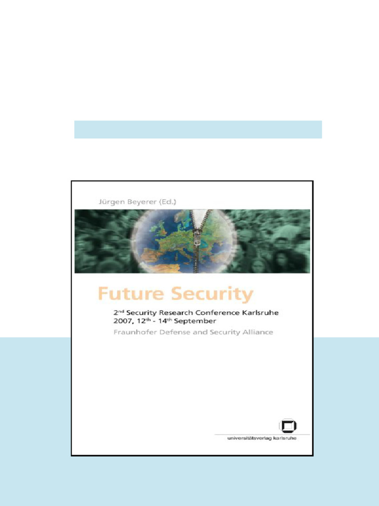 Future Security Jrgen Beyerer available all format | PDF | Risk | Insurance