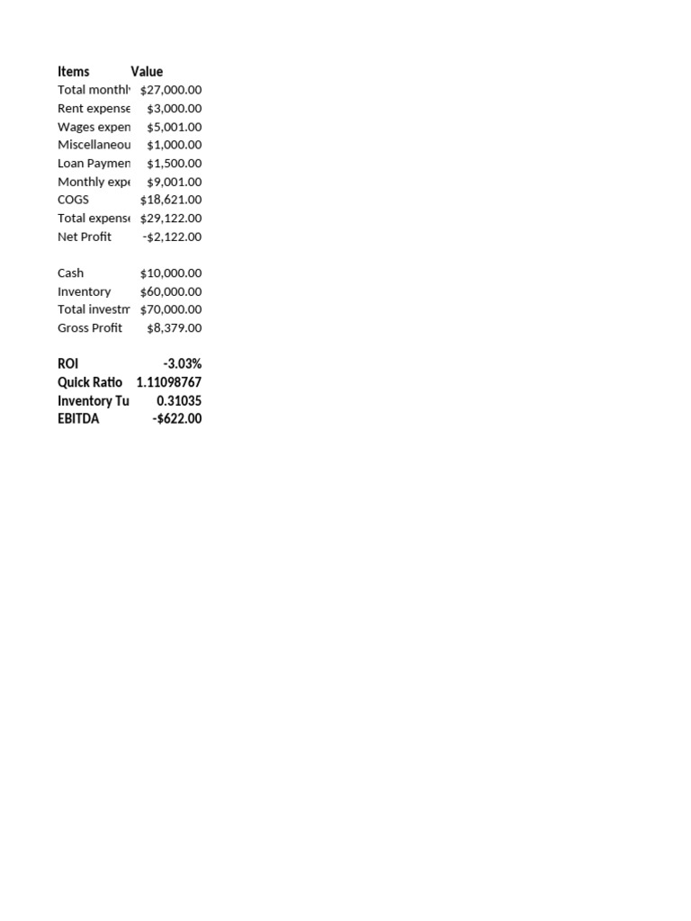 Ratio Comp | PDF