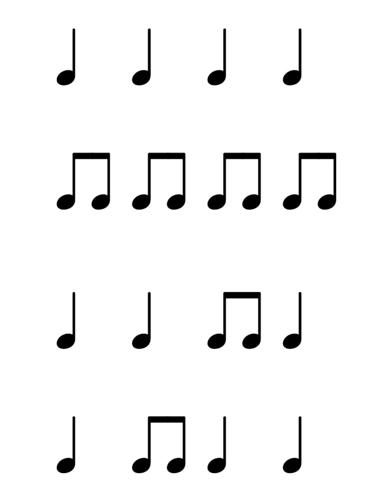 Rhythm Set 1 Ta Ti Ti | PDF
