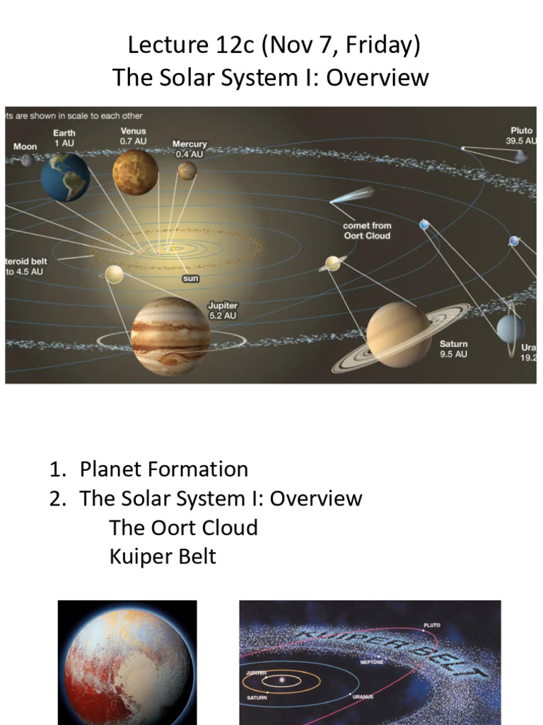 Lec 12c Planet Formation2 MWF 1107 Pre Lecture | PDF | Solar System ...