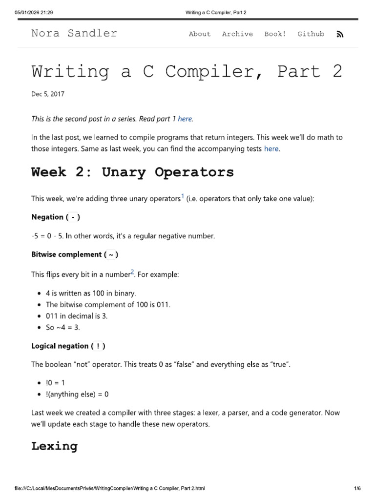 Compiler 2 | PDF