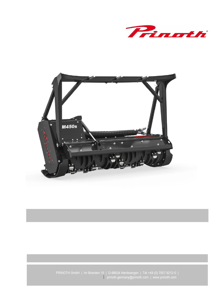 Prinoth Mulcher Head | PDF