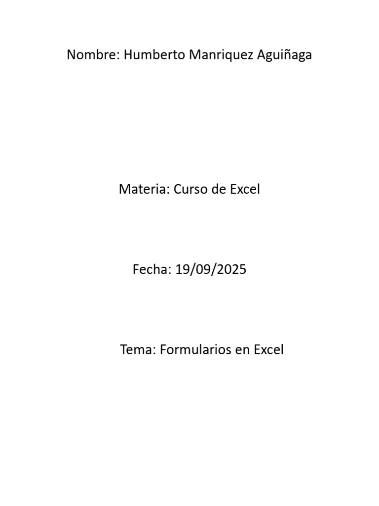 Tarea 2 Excel | PDF | Microsoft Excel | Software