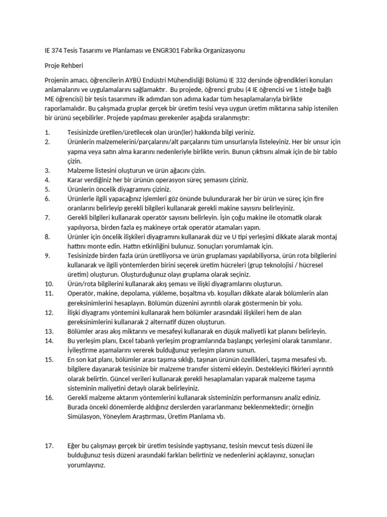 Project Guide | PDF