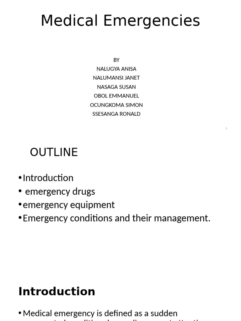 Essential Guide to Medical Emergencies | PDF | Cardiopulmonary ...