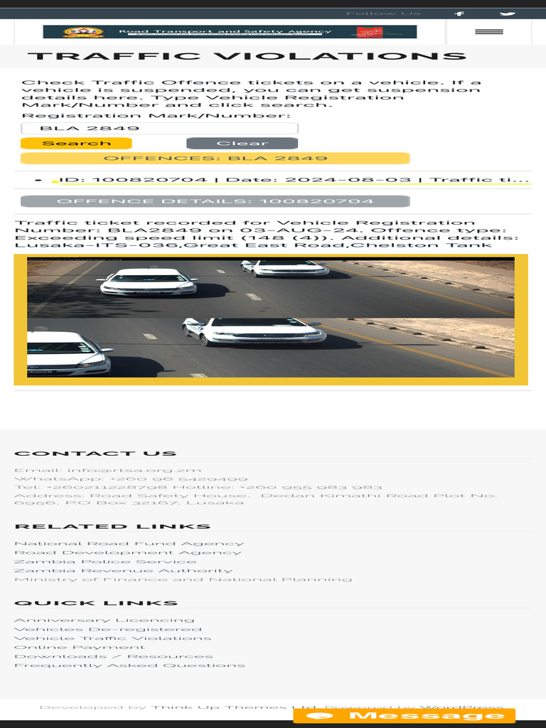 Traffic Violations | PDF