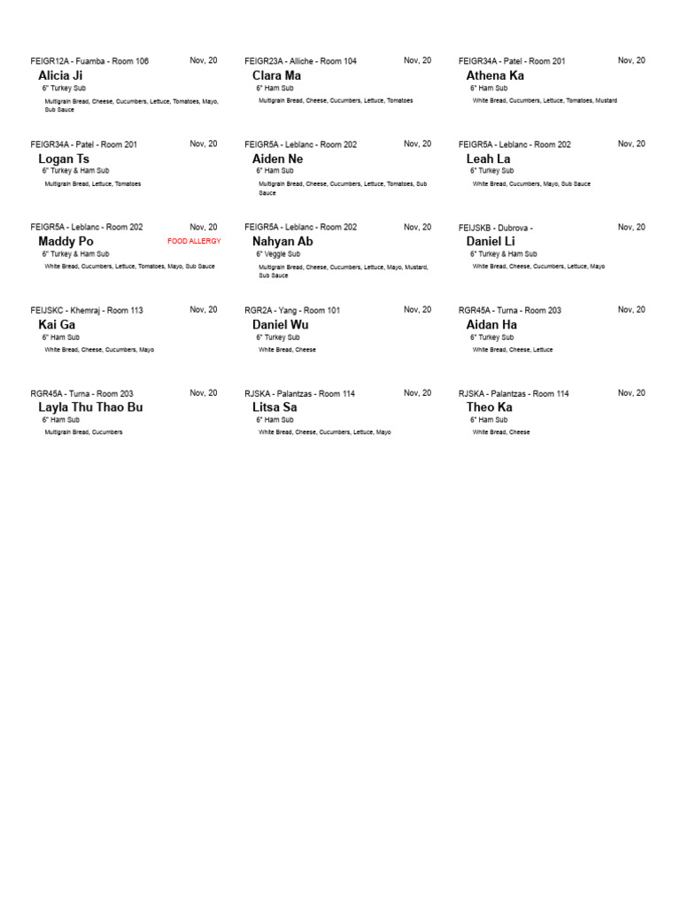 Label_Subway - Brian Public School, North York-Brian Public School ...