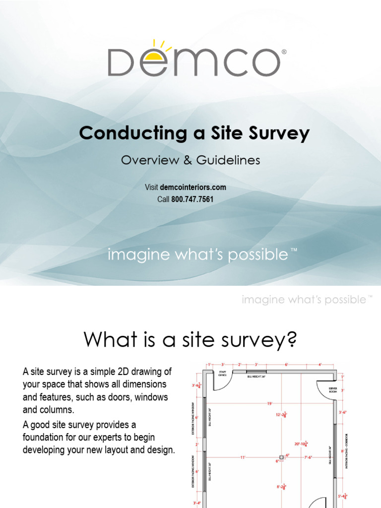 Site Survey Guidelines for Interior Design | PDF | Door
