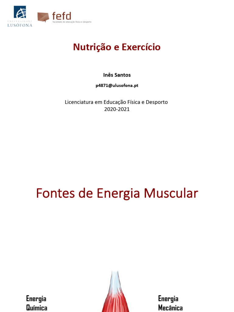 Aula 7 - Suporte Nutricional Em Pessoas Fisicamente Ativas | PDF ...