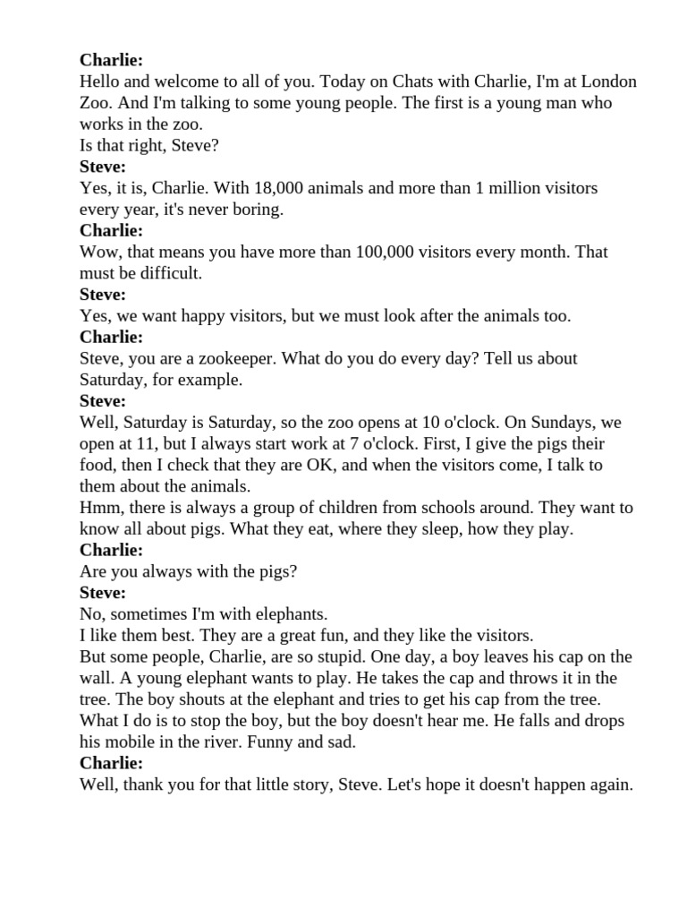 Charlie 3 | PDF