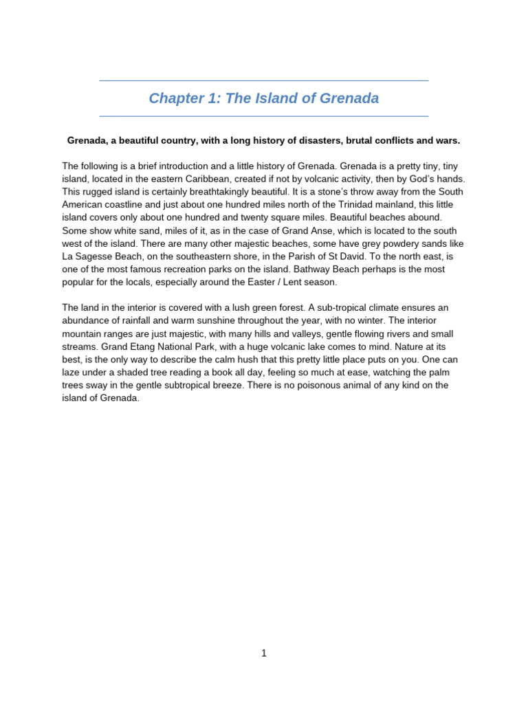 History of Grenada: From Amerindians to Colonization | PDF | Slavery