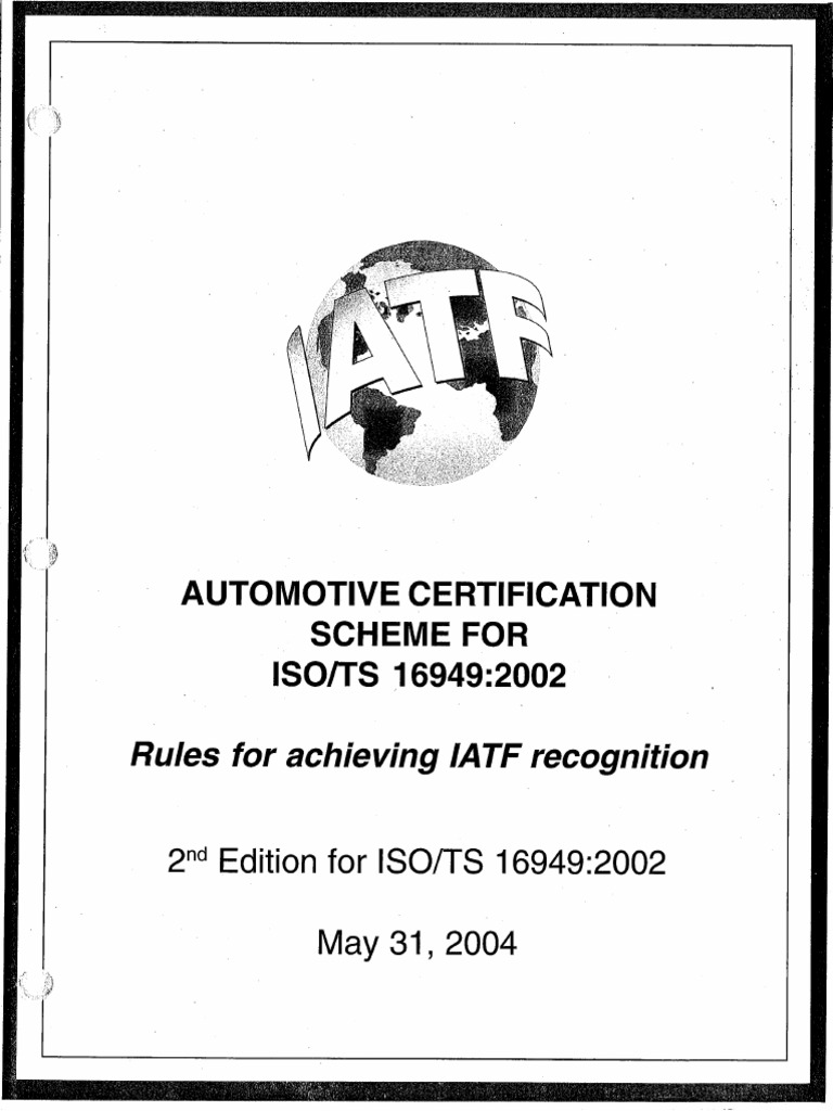Rules For Achieving IATF Recognition | PDF