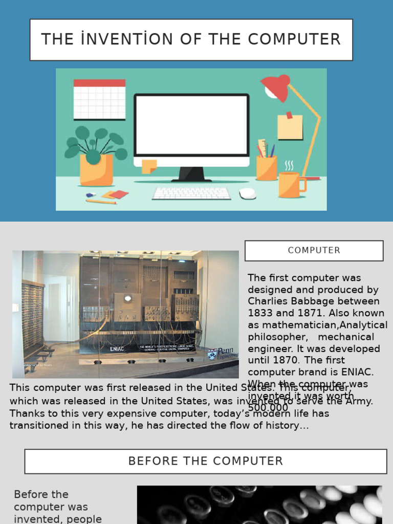 History of Computer Invention | PDF