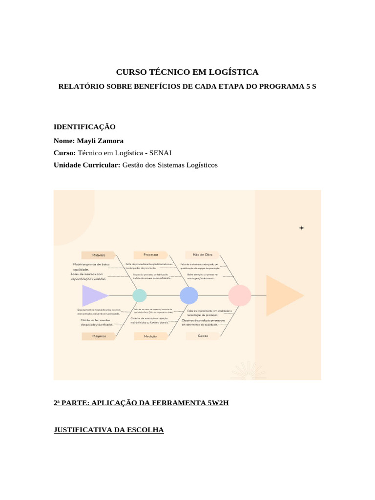 ATV3_ Diagrama de Causa e Efeito e 5W2H_ Nome Completo | PDF | Despesa ...