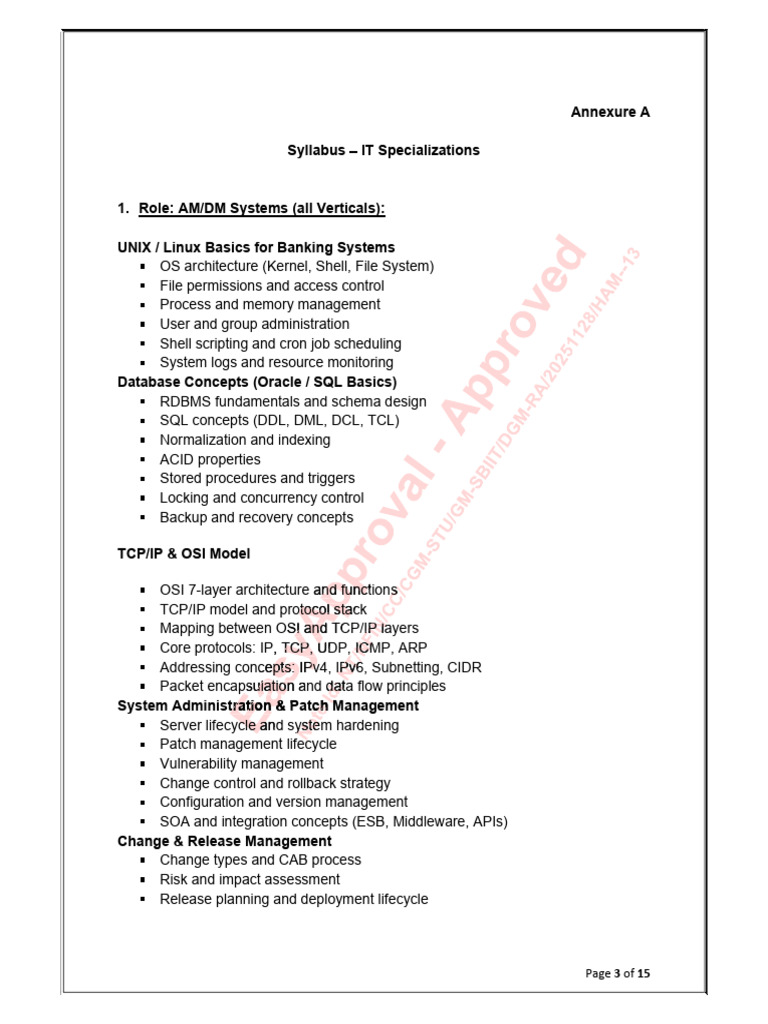 IT Specializations Syllabus Overview | PDF | Cloud Computing ...