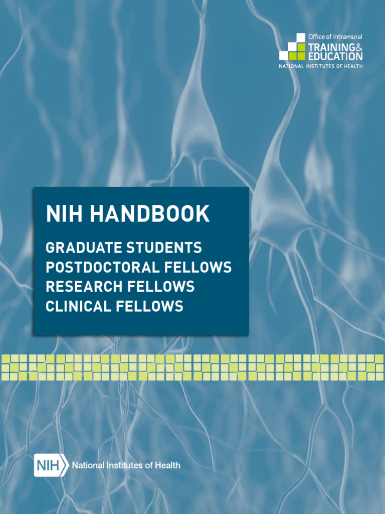 NIH Trainee Handbook Overview | PDF | National Institutes Of Health