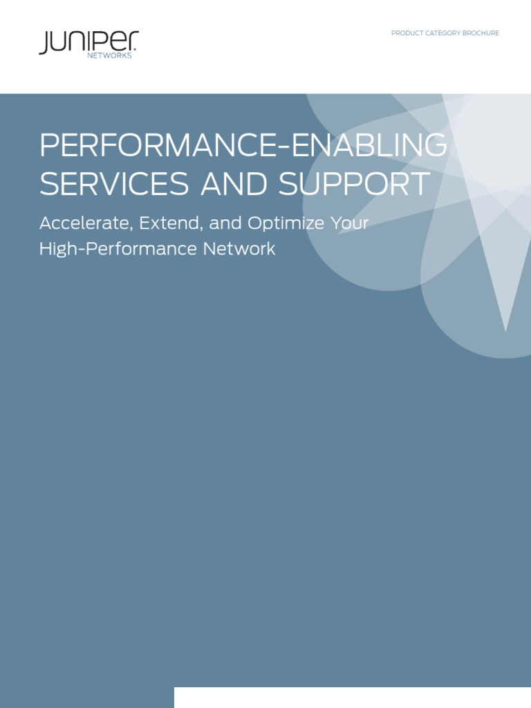 Performance-Enabling Services and Support: Accelerate, Extend, and ...