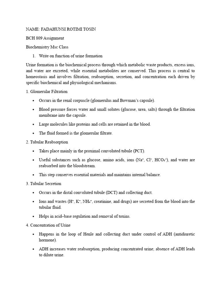 Masters Assignment 2 | PDF | Kidney