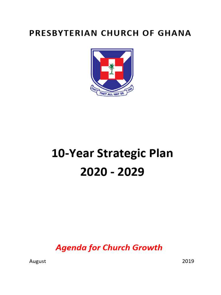 10 Year Strategic Plan - PCG | PDF | Strategic Planning