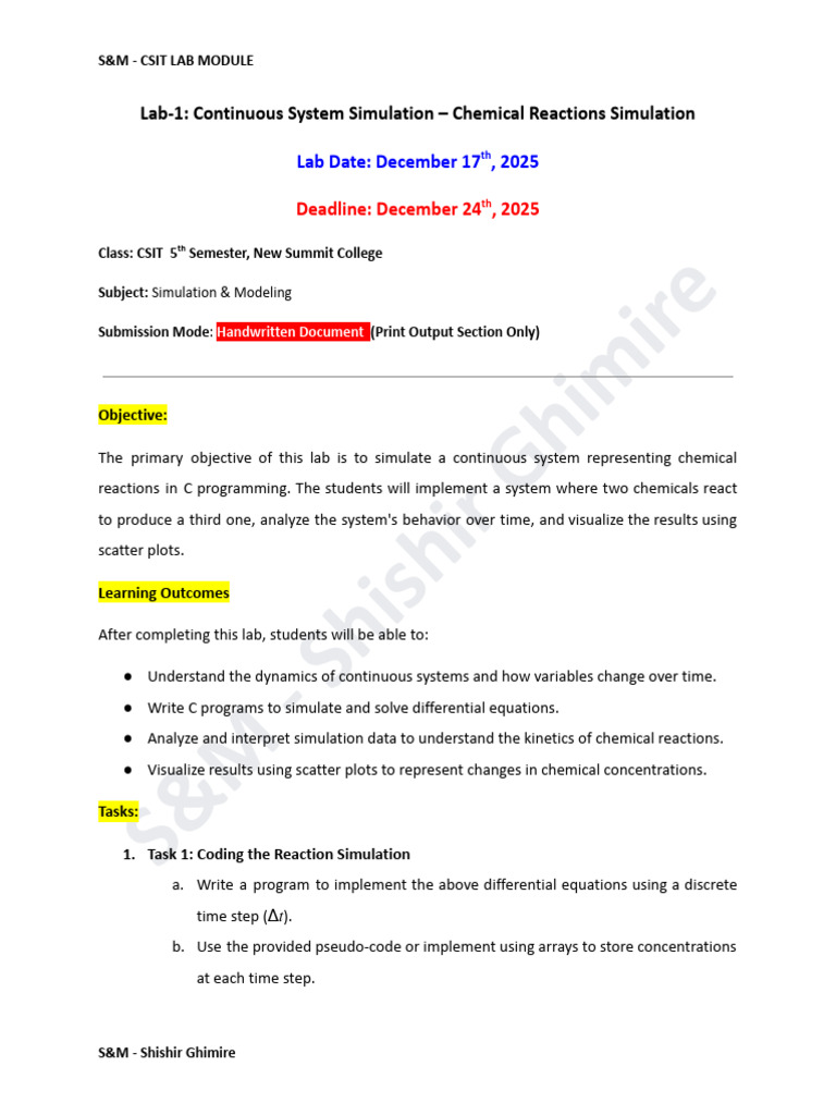 Lab-1_Continuous System Simulation – Chemical Reactions Simulation_6639b386-0418-44f7-8e52 ...