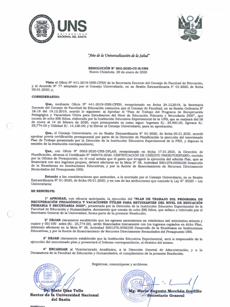 Plan de Recuperacion Pedagogica | PDF