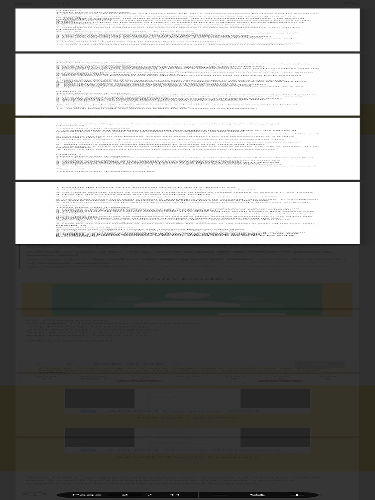 MR - APUSH | PDF | Patriot (American Revolution) | American Civil War