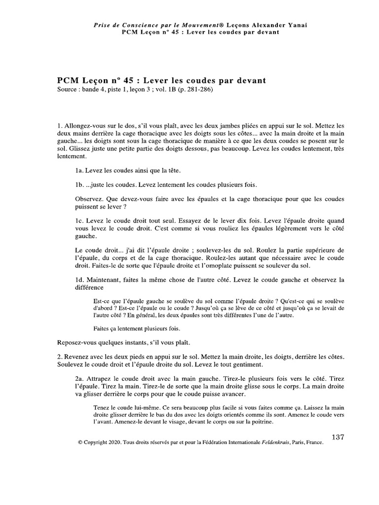 AY045 - FR - Lever Les Coudes Par Devant | PDF