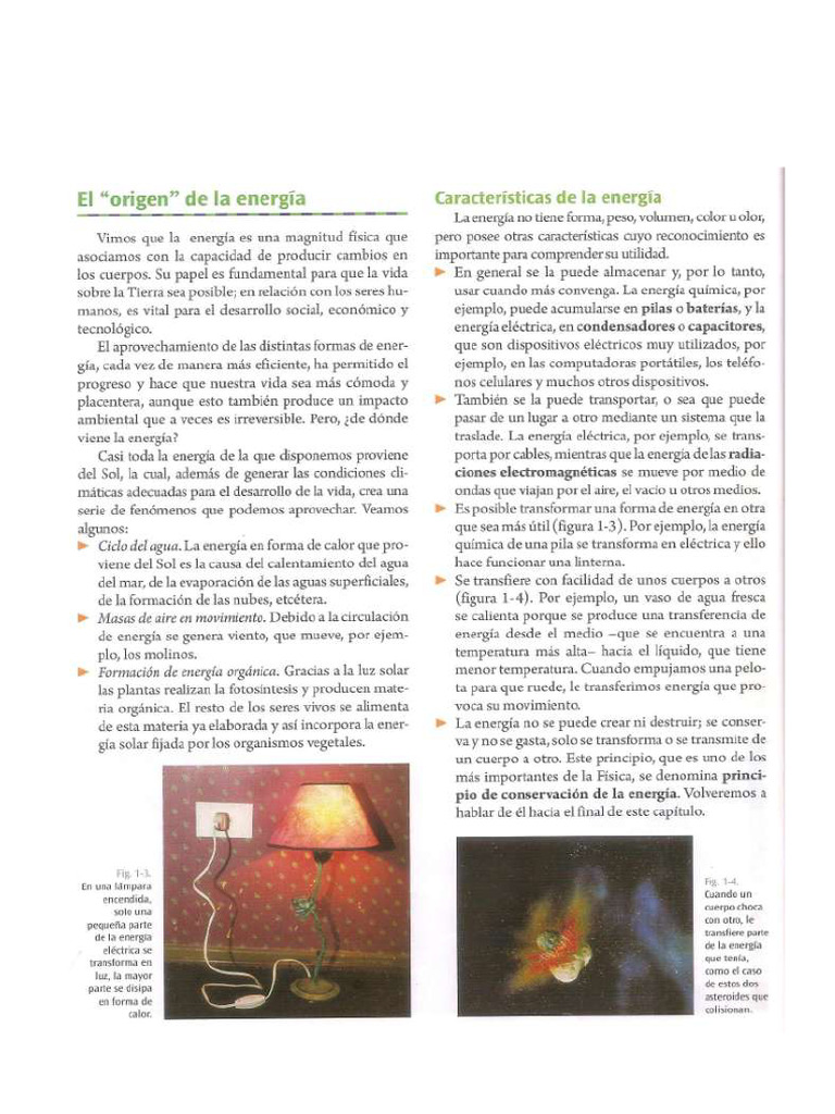 Origen y Fuentes de La Energía | PDF