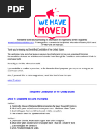 27 Amendments Simplified Overview | PDF