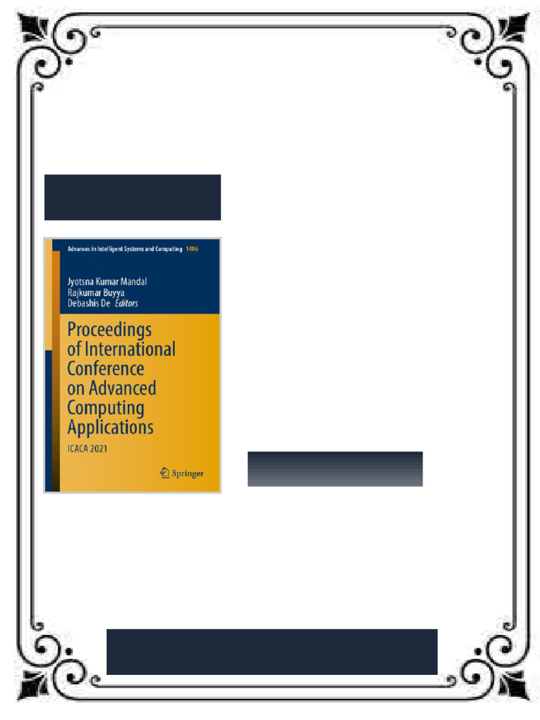 Proceedings of International Conference on Advanced Computing ...