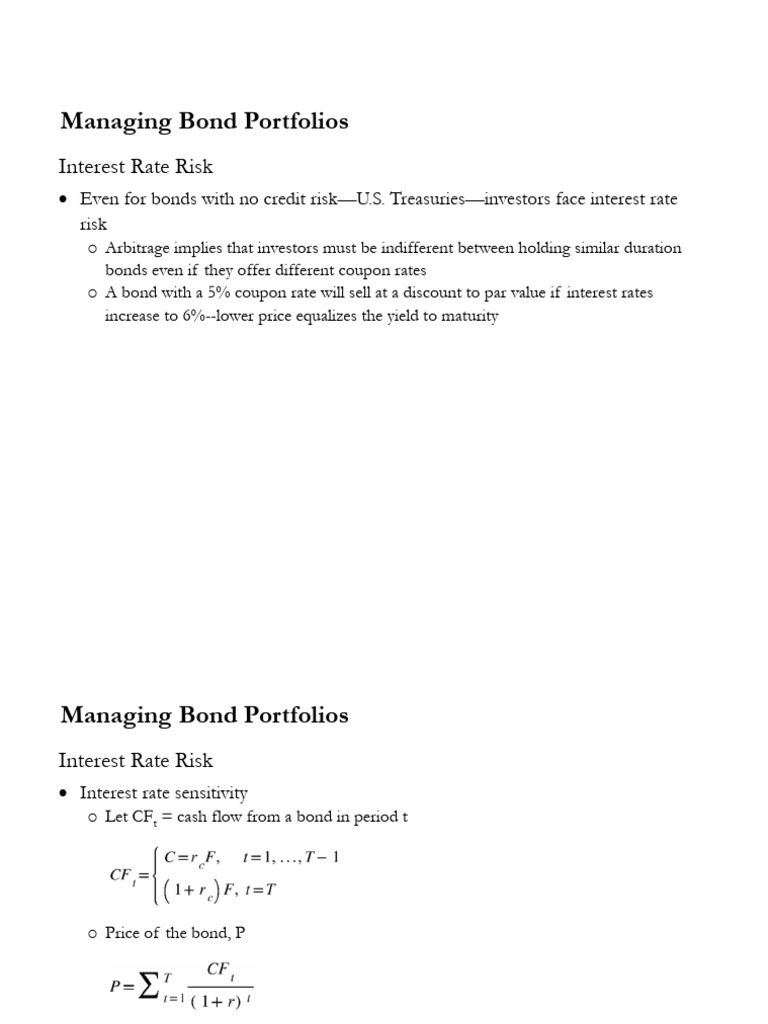 Chapter 16 Summary FinEco Exam IIII | PDF | Bonds (Finance) | Interest ...