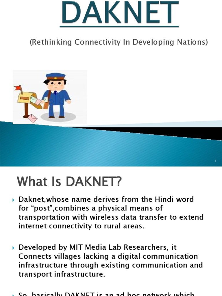 Daknet | PDF | Wireless Lan | Internet Access