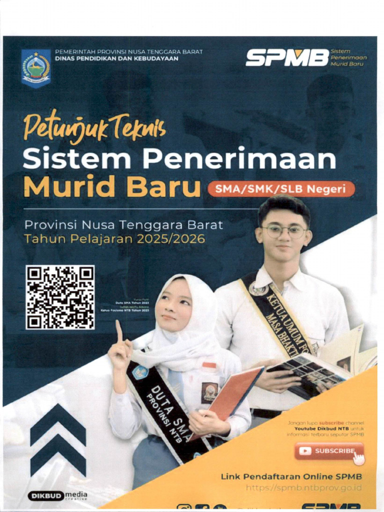 Juknis SPMP (Sistem Penerimaan Murid Baru) | PDF