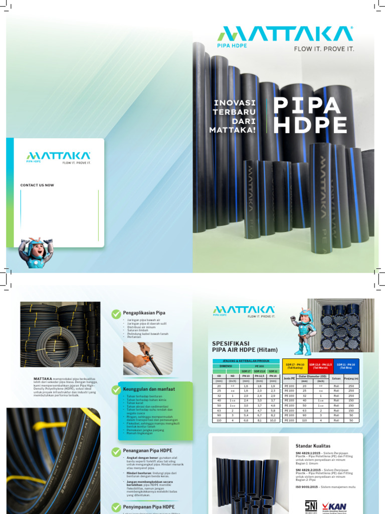 Brosur Mattaka HDPE Final Print | PDF