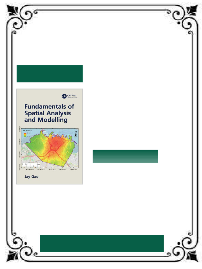 Fundamentals of Spatial Analysis and Modelling 1st Edition Jay Gao ...
