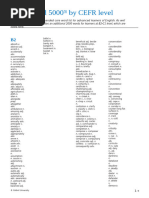 Oxford 5000 Word List for Learners | PDF