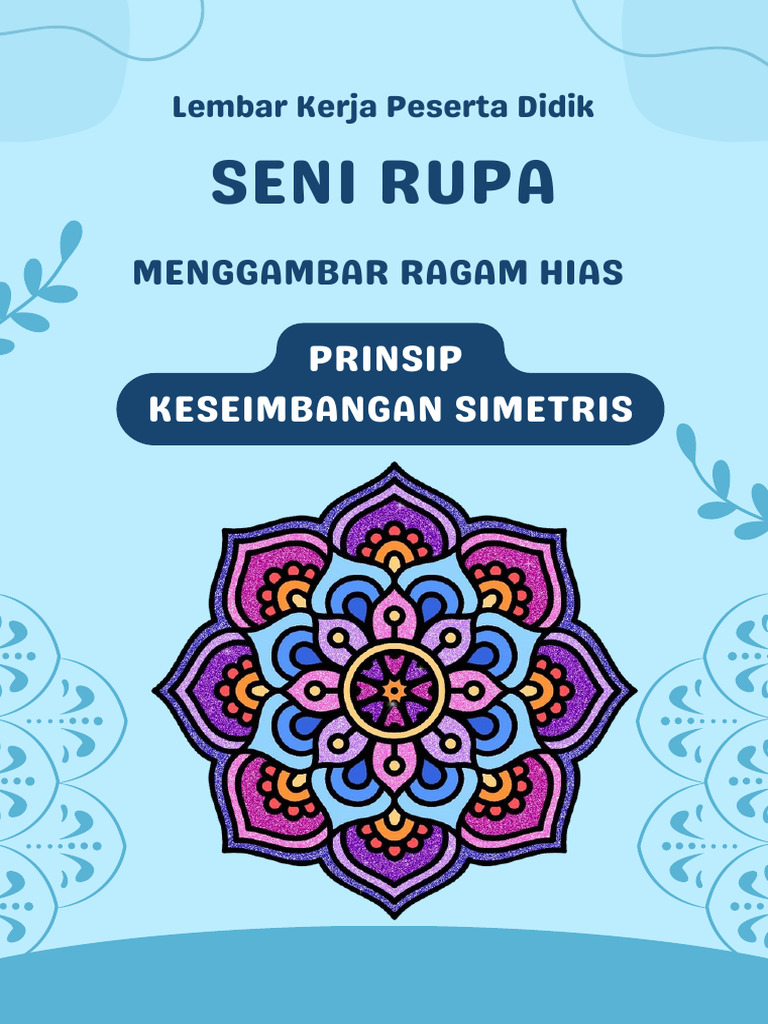 Menggambar Ragam Hias Simetris | PDF