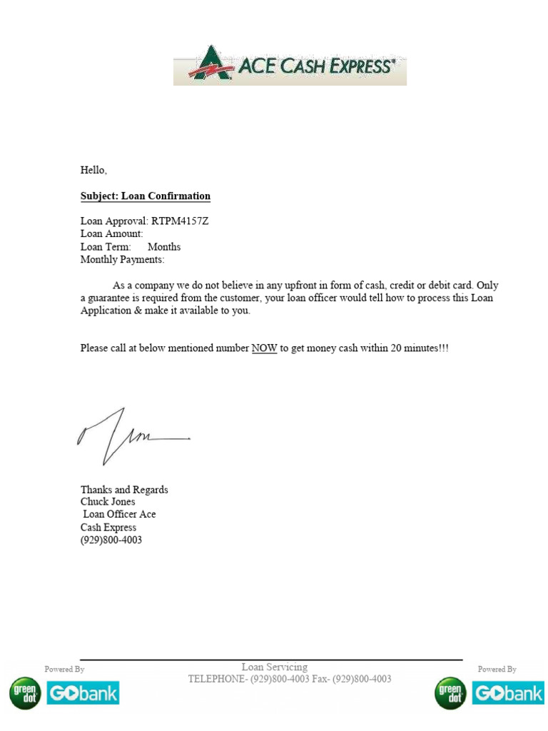 Installment Loan Approval Details | PDF | Loans | Credit Card