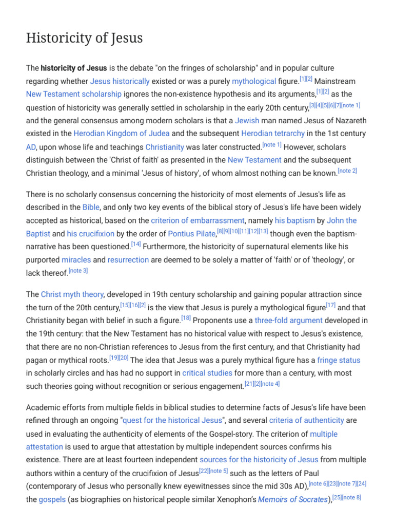 History of Jesus Christ | PDF | Jesus
