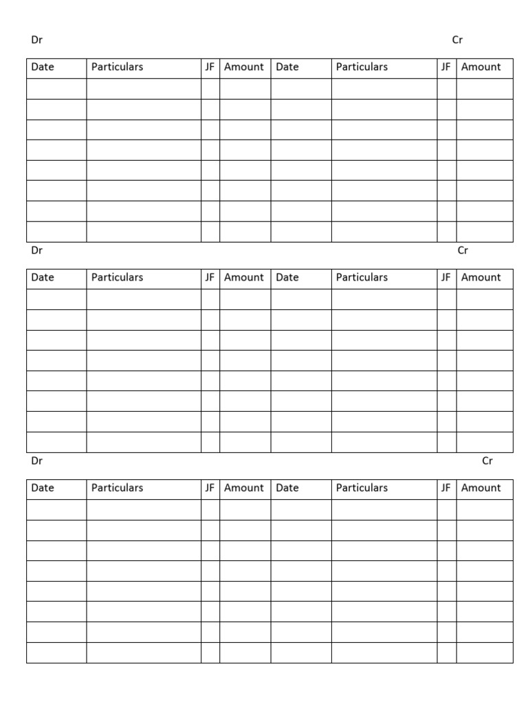 Ledger Format | PDF