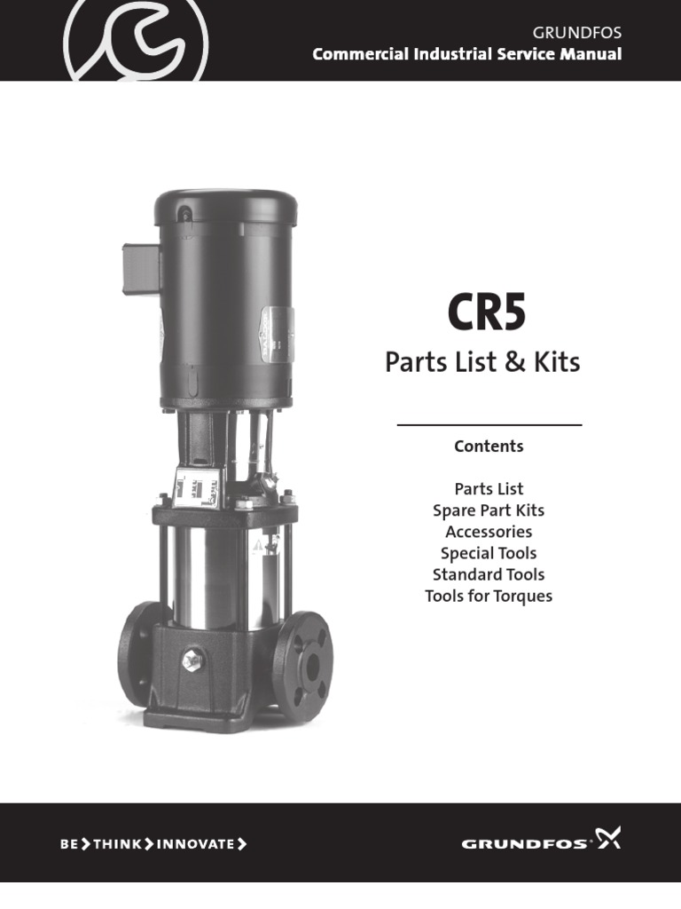 Manual Grundfos Cr5 | PDF