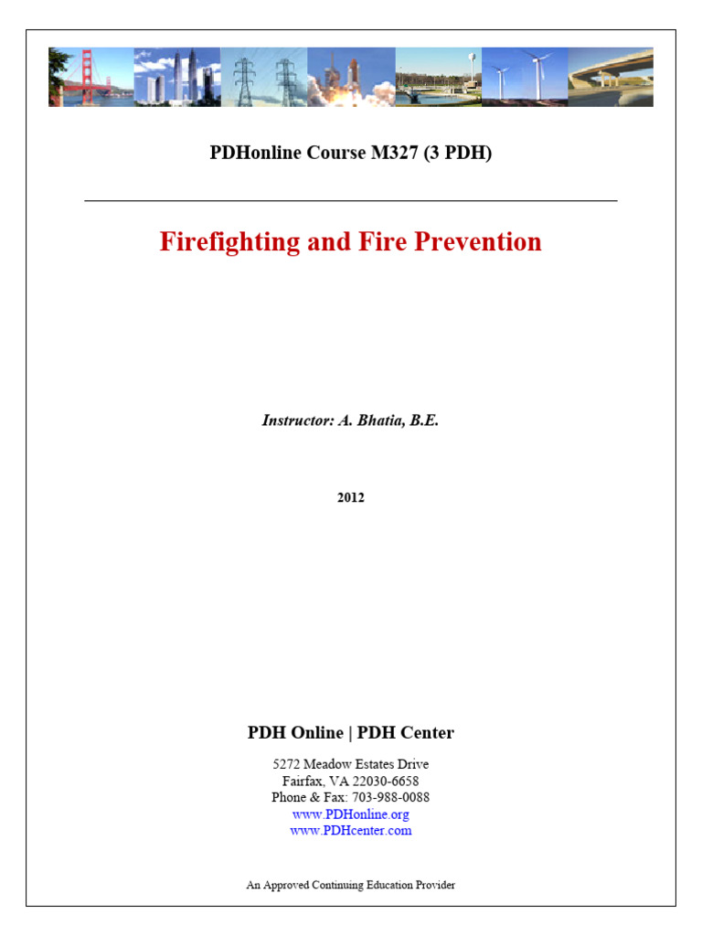 Fire Fighting and Fire Prevention Bhatia | PDF | Carbon Dioxide ...