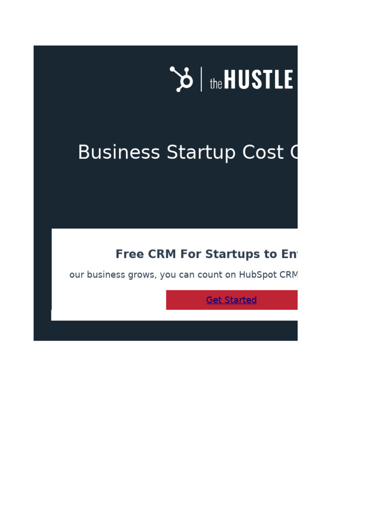 05 - Business Startup Calculator | PDF