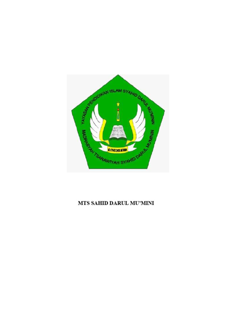 Hasil Karya Siswa MTS Sahid Darul Mu'minin | PDF