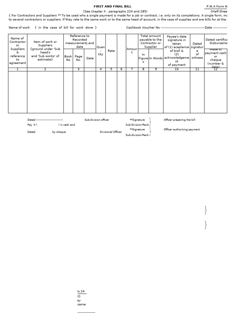 Form24, 44, D.O & Att - Form 28 | PDF | Payments | Cheque