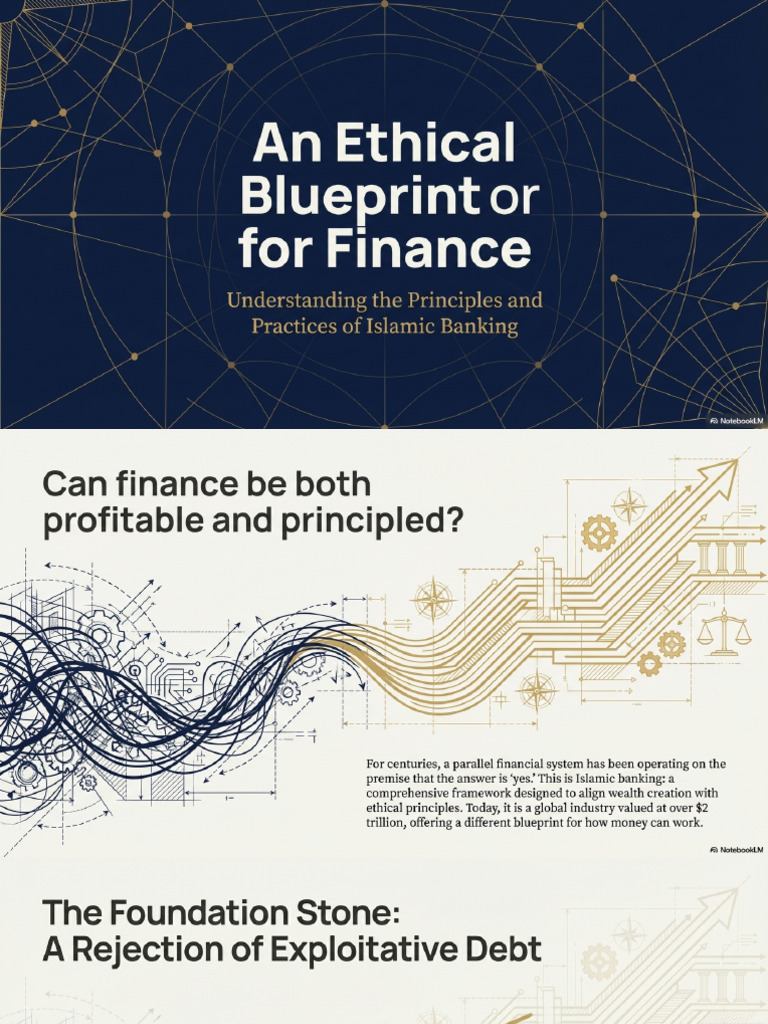 Ethical Blueprint For Global Finance - Islamic Banking | PDF
