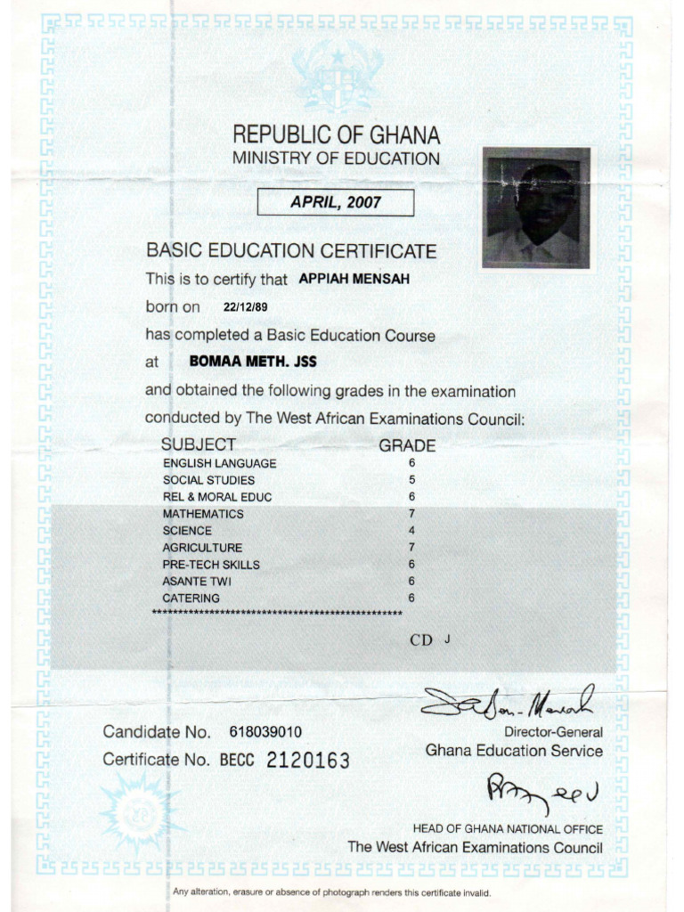 Appiah Mensah | PDF