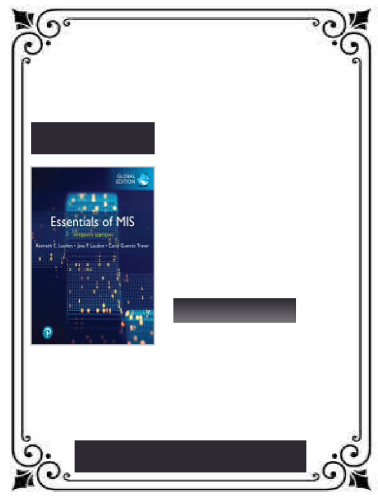 Essentials of MIS (Management Information Systems), 15th Global Edition ...