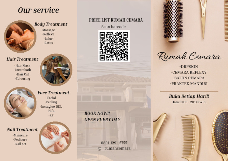 Rumah Cemara Spa Services & Booking | PDF