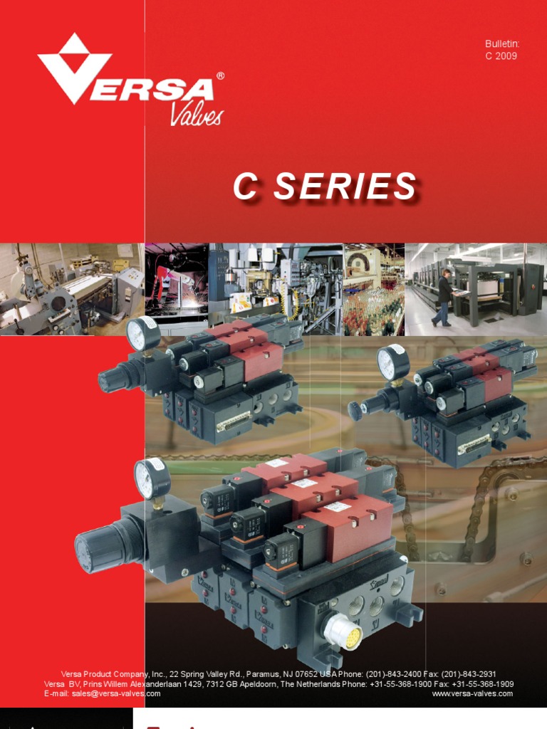 C7M 4302 7 PL D024 Versa Manifold Assembly | PDF